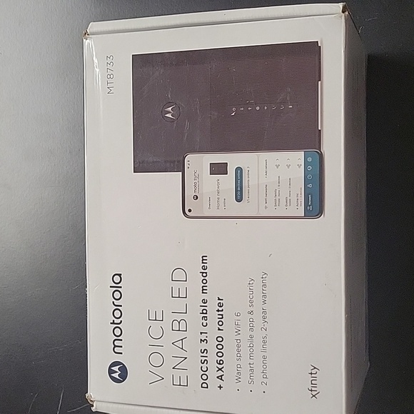 Motorola | Other | Motorola Voice Enabled Docsis 3 Cable Modem Plus ...